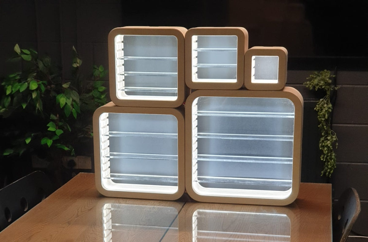Display Cabinets - Square Bundle (All 5 Sizes) – Artis Opus Store